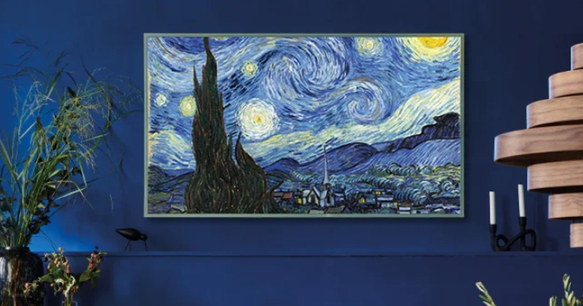 Bij aankoop van een promotiemodel The Frame TV ontvang je een lijst in ...