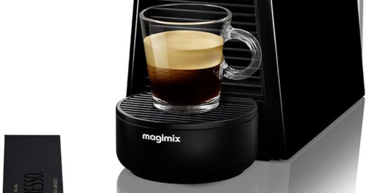 Magimix nespresso apparaat Essenza Mini m115 zwart | Lunenburg