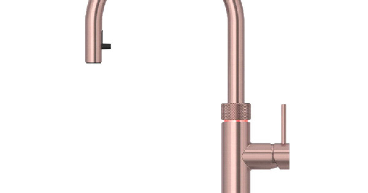 Quooker Flex Rosé Koper kokend water kraan | Lunenburg