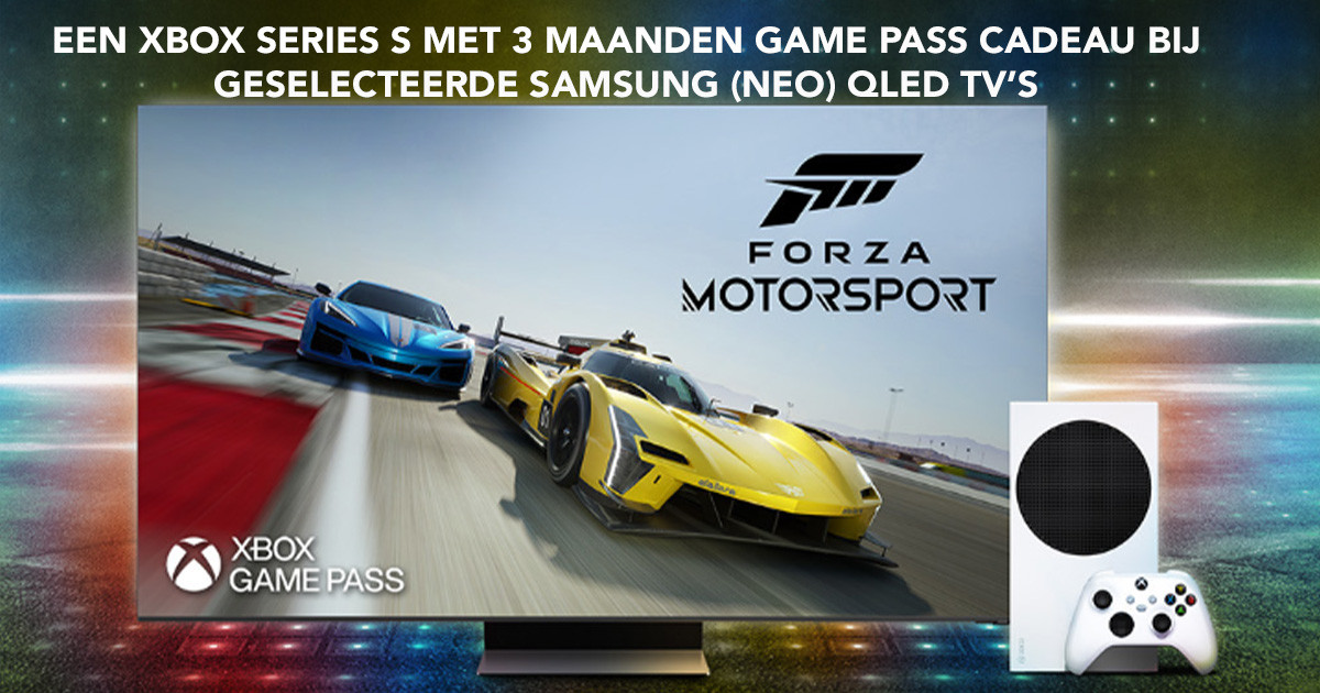 Ontvang een Xbox series S met 3 maanden Game Pass ultimate bij aankoop ...