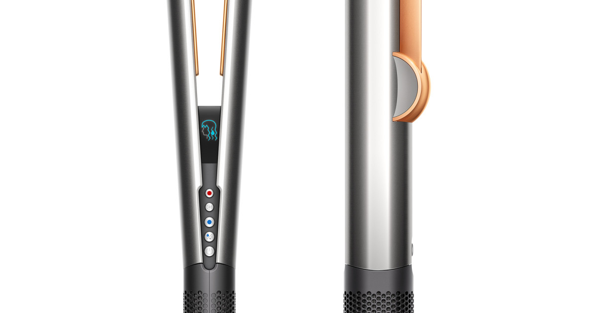 Dyson haar styler Airstrait Straightening iron Steam Copper / Nikkel ...