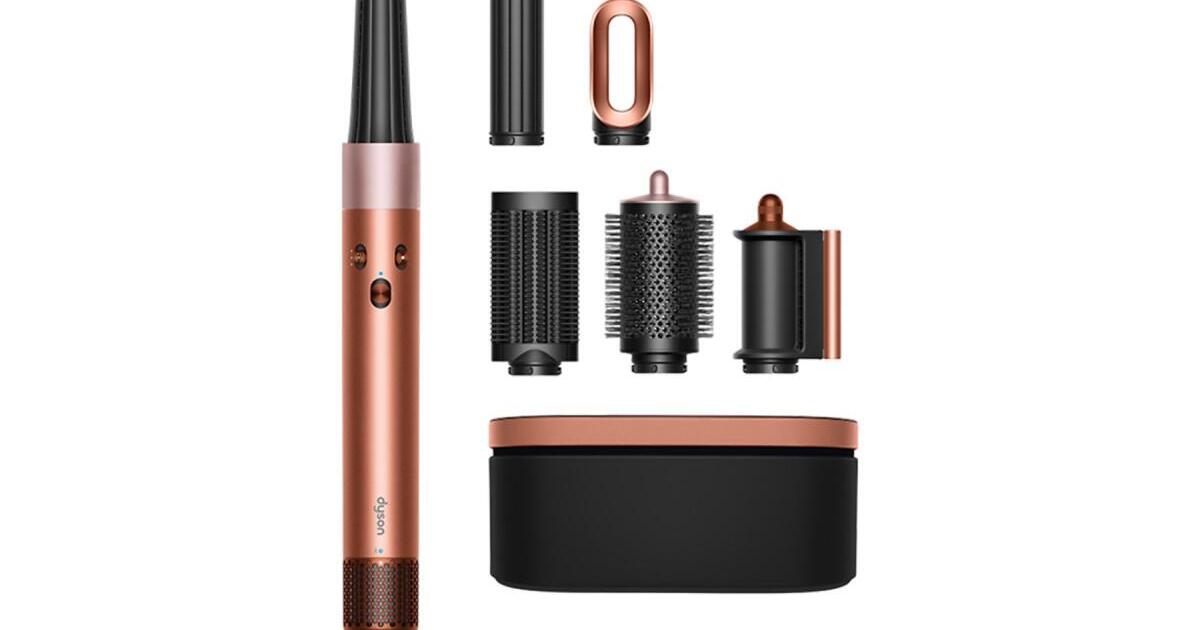 Dyson haar styler Airwrap ID Straight + Wavy Amber | Lunenburg
